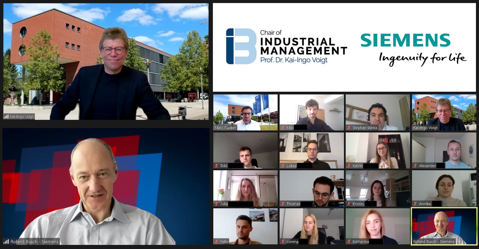 Intensive and Inspiring Kickoff of the Seminar “Strategien ...