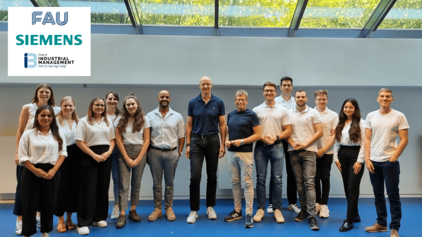 Final Presentations in our Seminar with SIEMENS-CEO Dr. Roland Busch ...